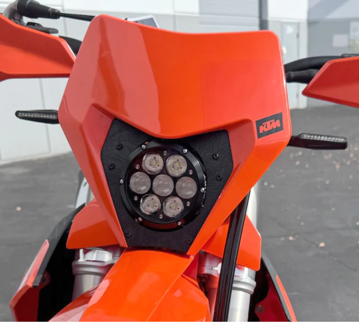 KTM Headlight Replacement | 10 times the output, RUBY Moto